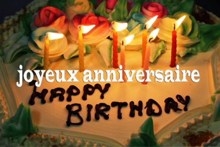 56 Birthday Wishes In French