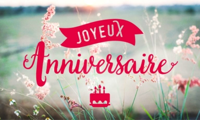 56 Birthday Wishes In French