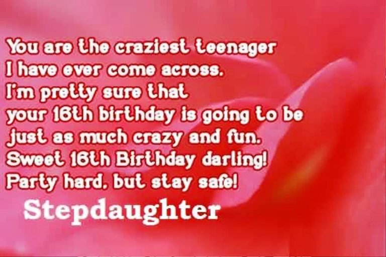 70 Step Daughter Birthday Wishes